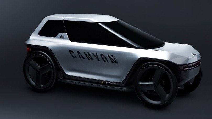 Canyon Concept, ecco il veicolo urbano metà auto e metà bici | Auto.it