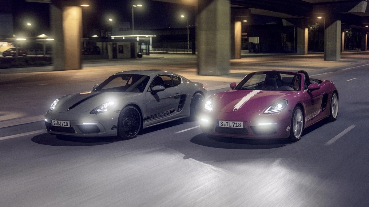 Porsche 718 Style Edition, Boxster e Cayman speciali in Ruby Star Neo ...