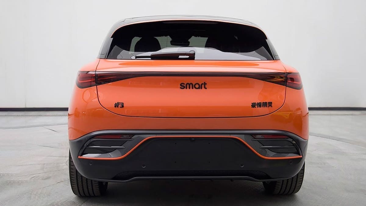 smart #3, le prime foto del suv compatto elettrico arrivano dalla Cina | Auto.it