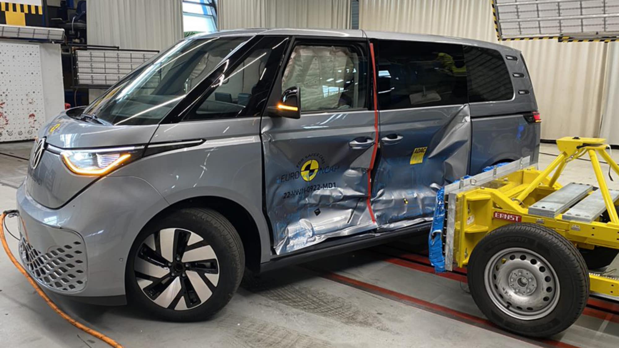 Volkswagen ID. Buzz, promossa al crash test Euro NCAP | Auto.it