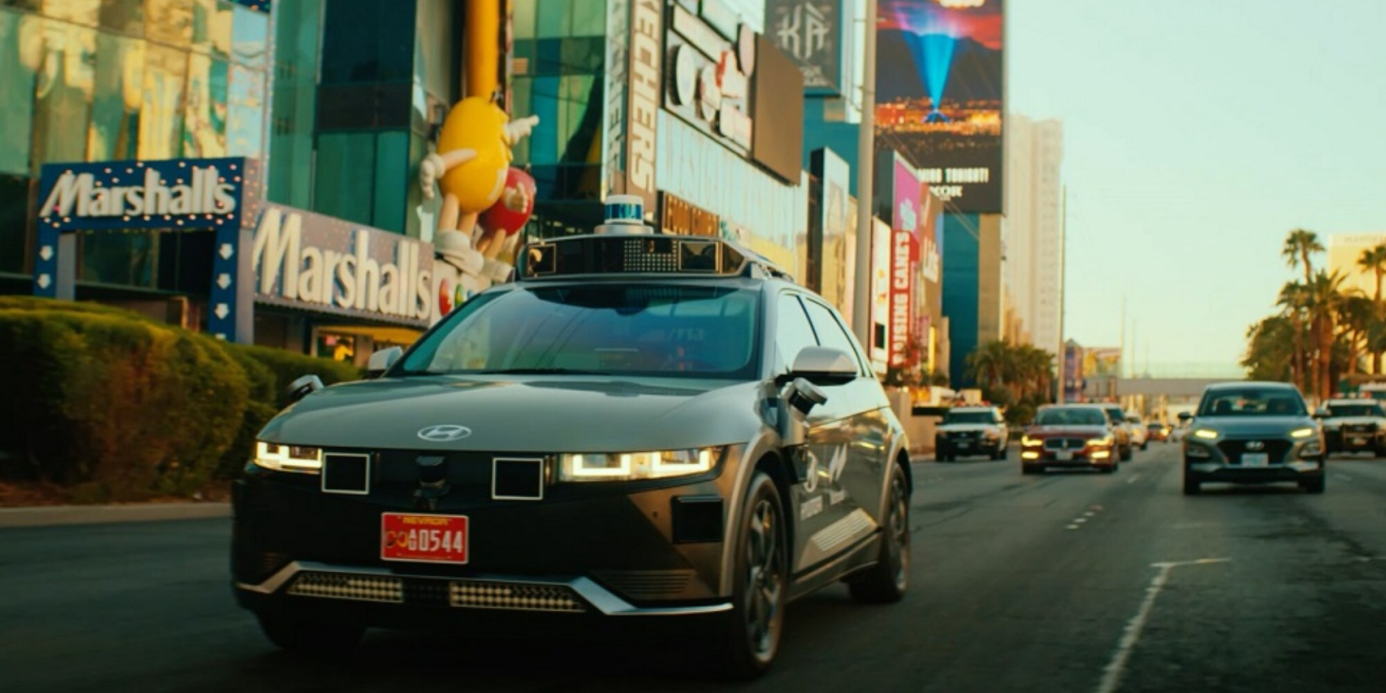 Il Robotaxi IONIQ 5 in giro per le strade di Las Vegas | Auto.it