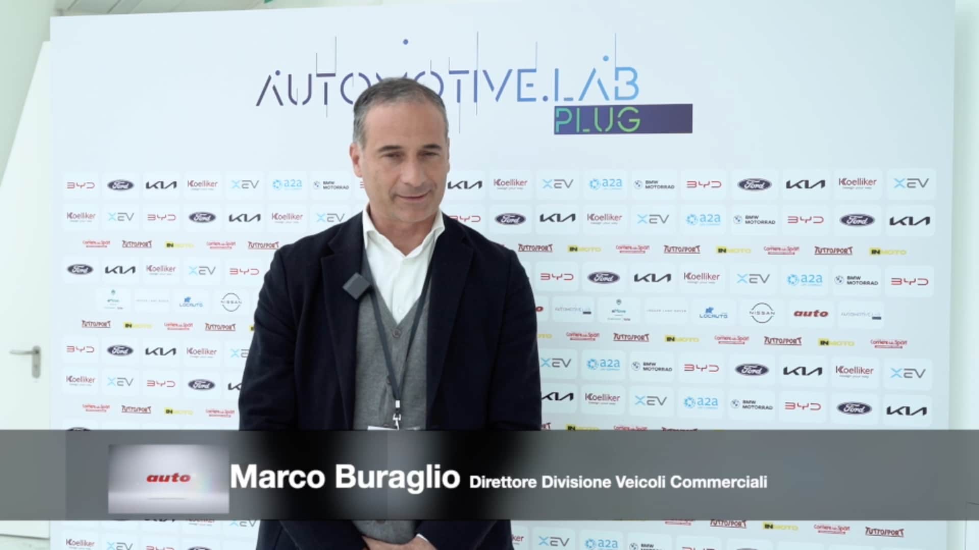 Marco Buraglio, Ford Italia, ad AutomotiveLab Plug 2023 - Video | Auto.it