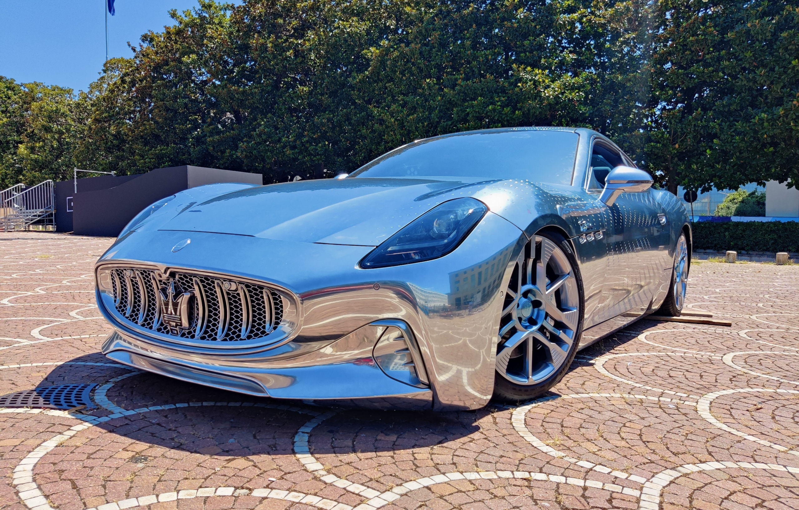 Maserati GranTurismo e Grecale Folgore alla Formula E di Roma - Foto ...