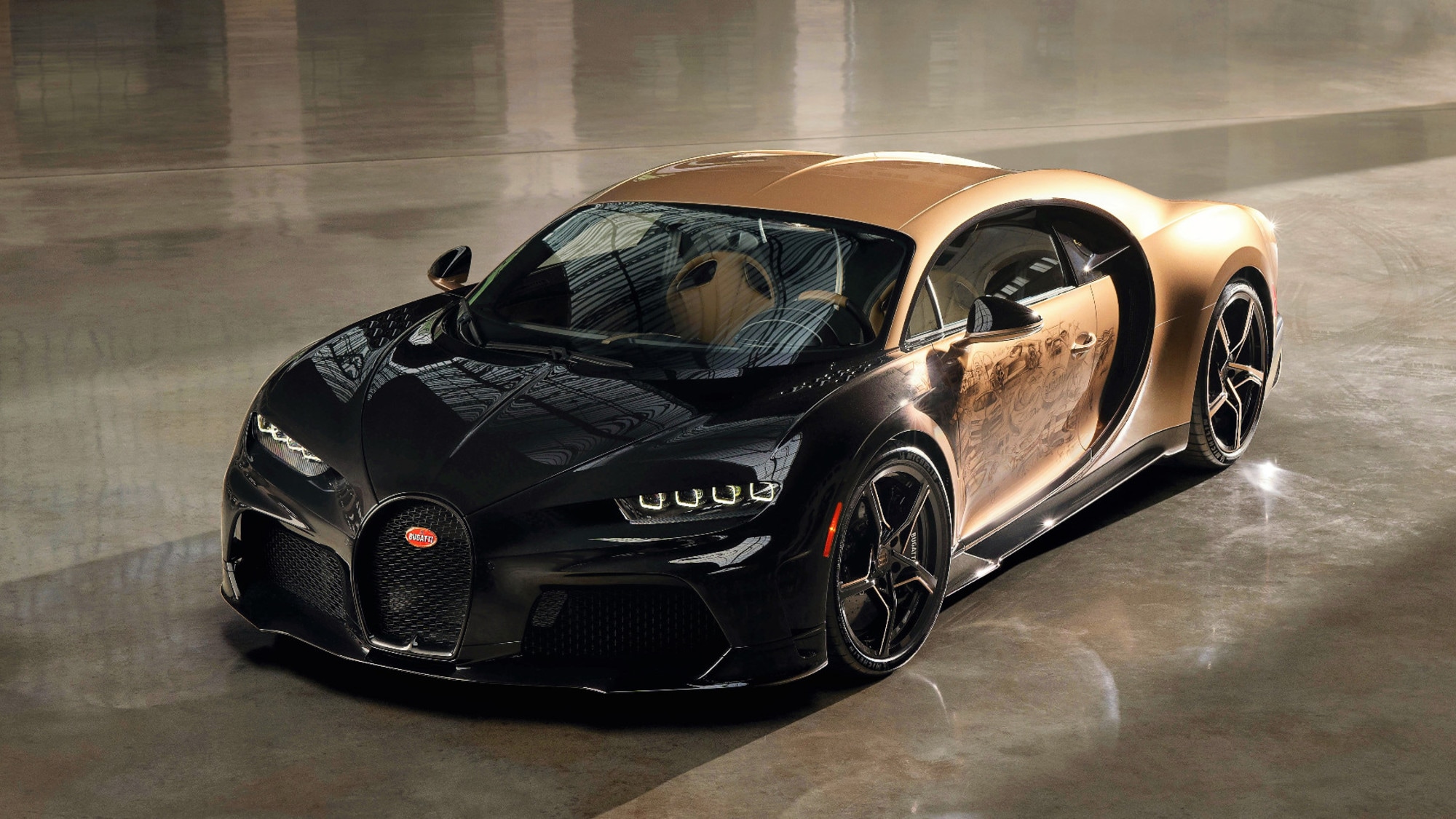 Bugatti Chiron Golden Era, incredibile one-off "d'oro" | Auto.it