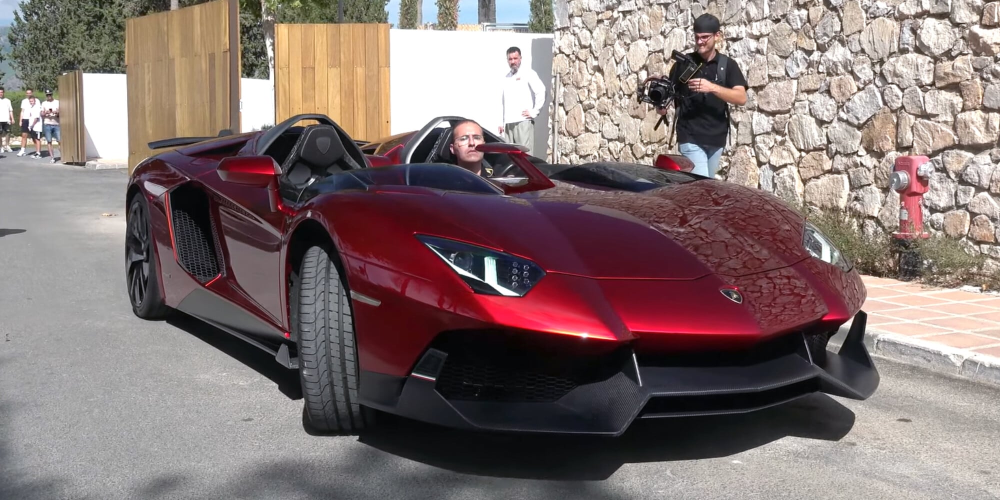 Lamborghini Aventador J, la one-off avvistata in Spagna VIDEO | Auto.it