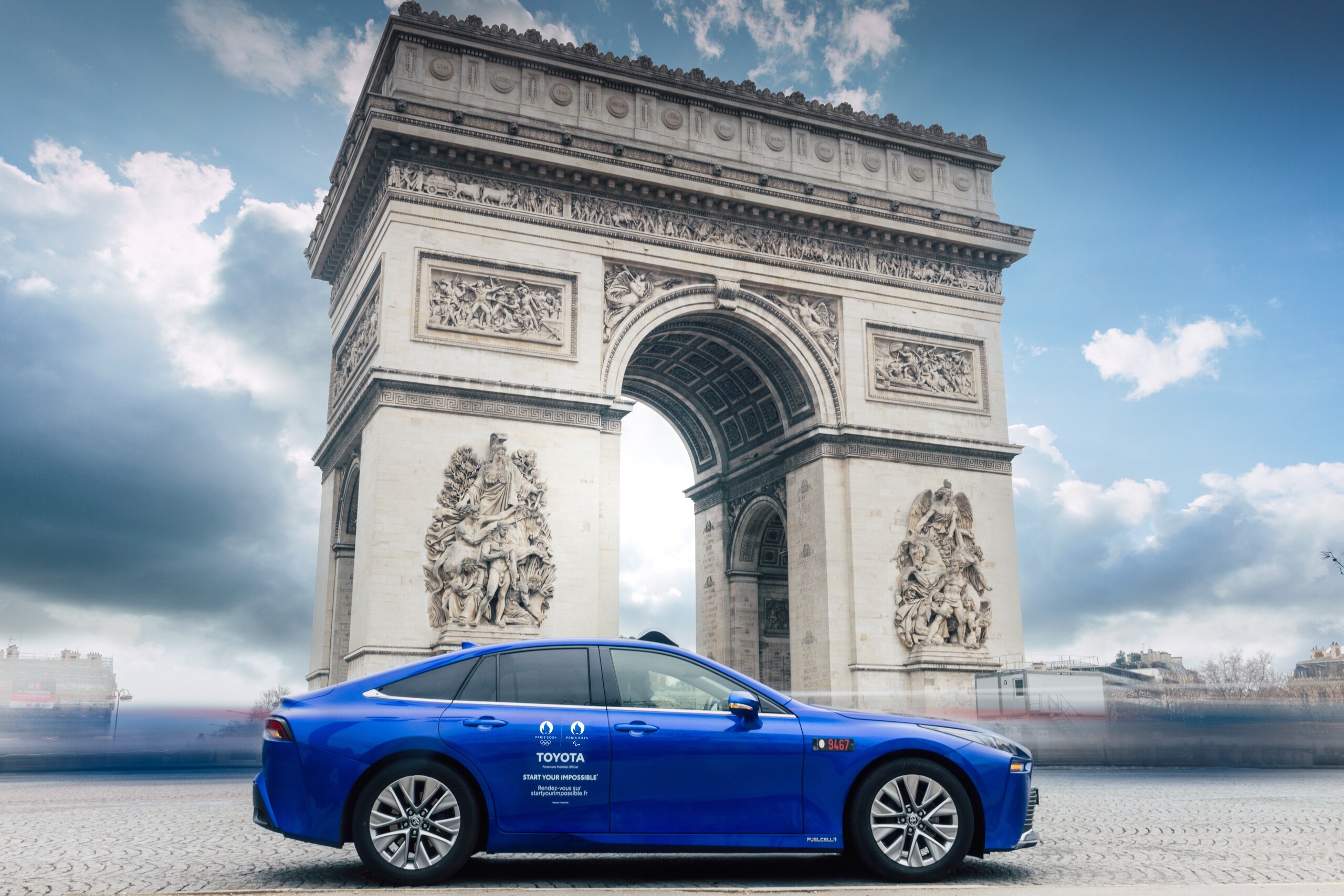 Toyota, 500 Mirai a Parigi per le Olimpiadi 2024 | Auto.it