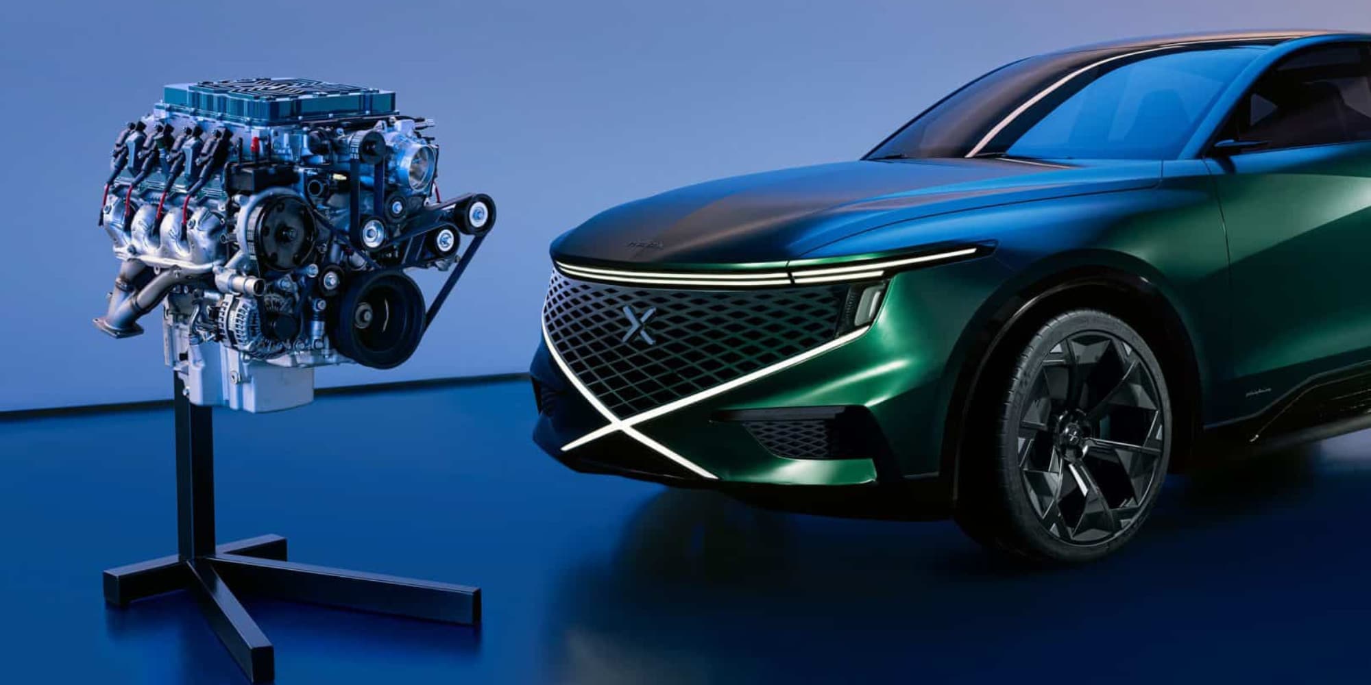 NAMX Huv: V8 a idrogeno, no fuell cell e design Pininfarina | Auto.it