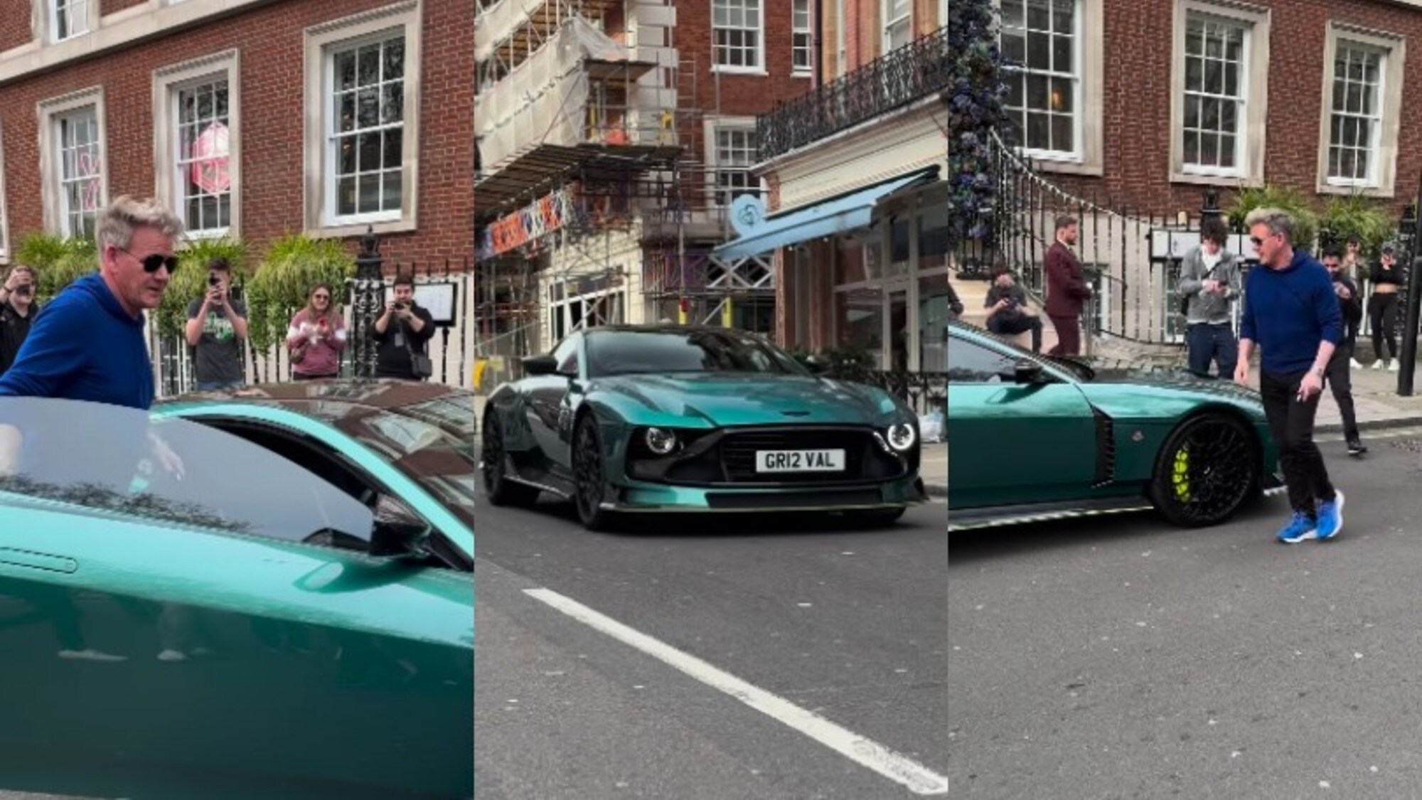 Gordon Ramsay beccato a Londra su un'Aston Martin da 1,6 milioni di ...