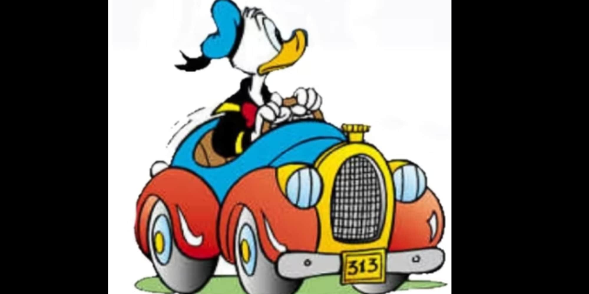 Paperino: la sua magica 313 compie 87 anni | Auto.it