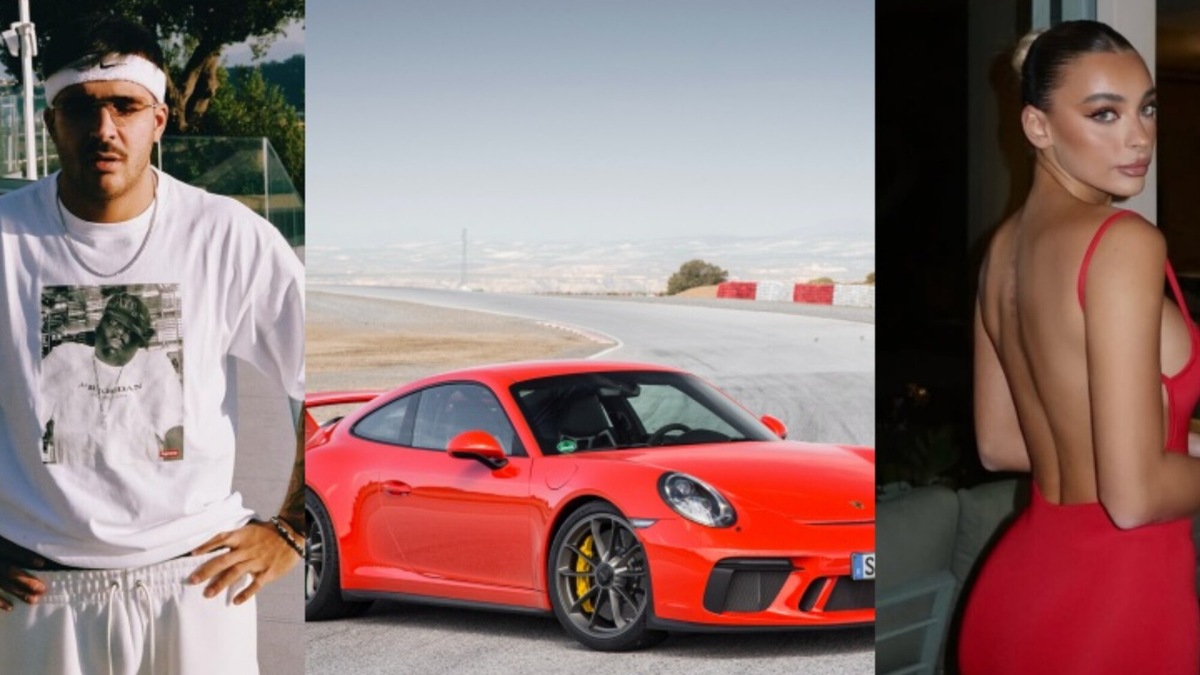 Geolier e Chiara Frattesi, amore a tutta velocità in Porsche | Auto.it