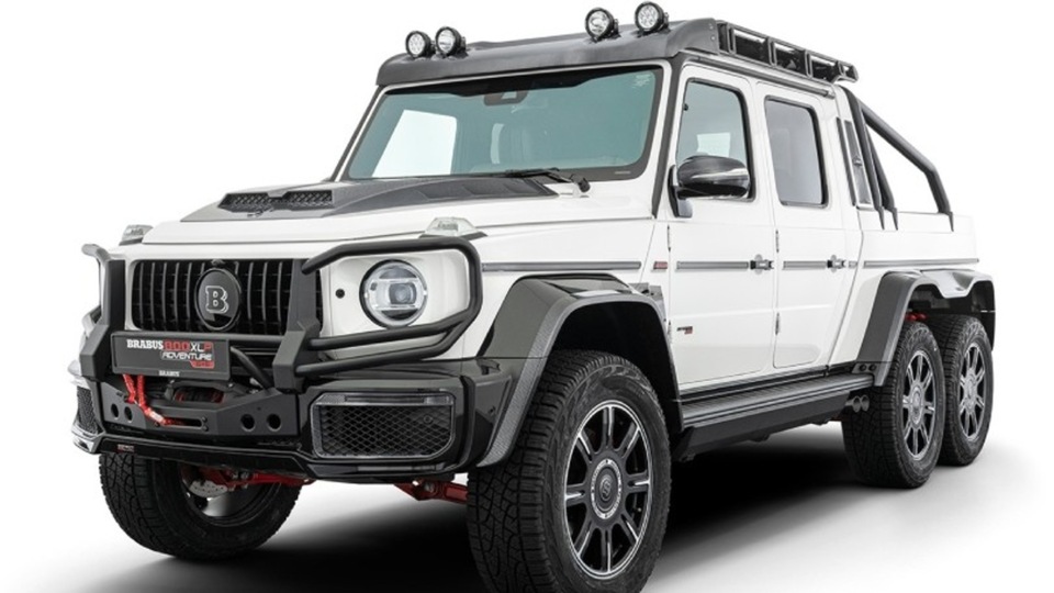 Brabus XLP 800 6x6 Adventure: il pick-up da oltre 1 milione di euro ...